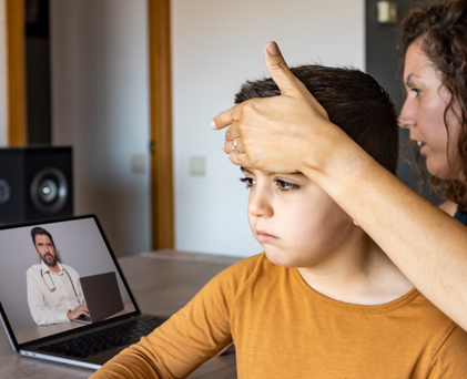 Preventing COVID-19 Infection Spread at Schools with Virtual Screening ...